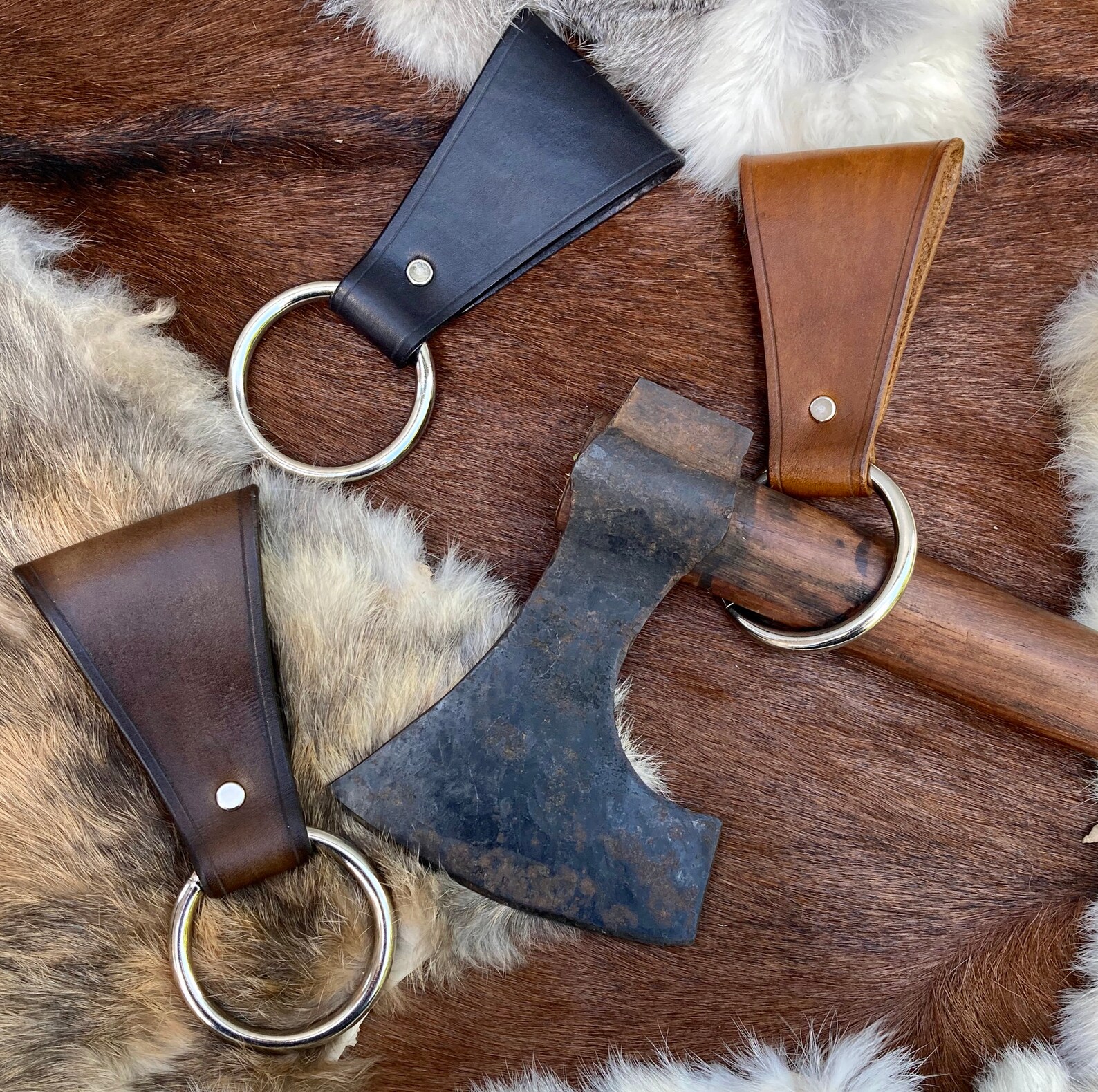 Traditional Axe Ring - Etsy