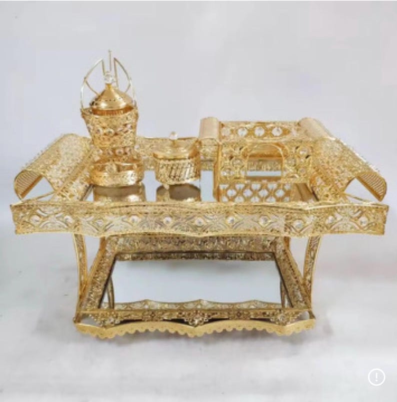 Timless Ethiopian and Eritrea 4 Pieces Rekebot Coffee Table Set. - Etsy