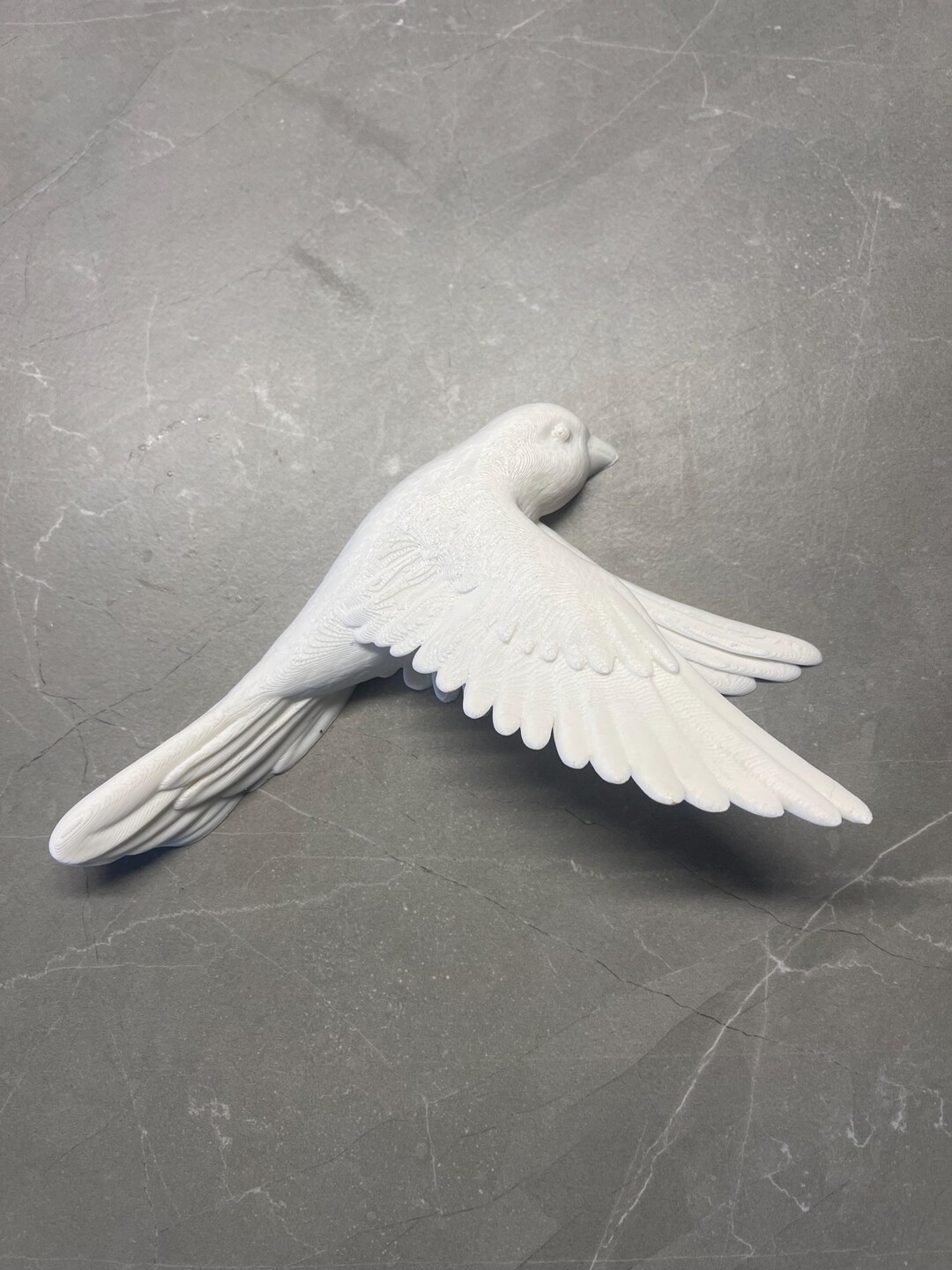 Decorative Bird - White Turtle Dove - Etsy