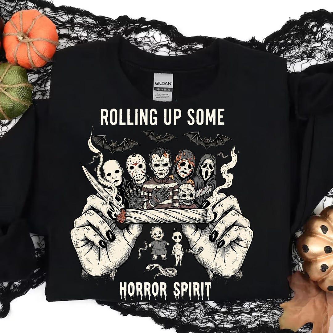 Funny Horror Spirit PNG: Halloween Sublimation Design (digital Download ...