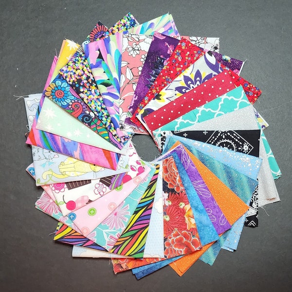 10 Squares Fabric - Etsy