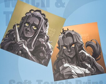 Witch & Thorn | Soft-touch Print | Slay the Princess | Game, Indie Game ...