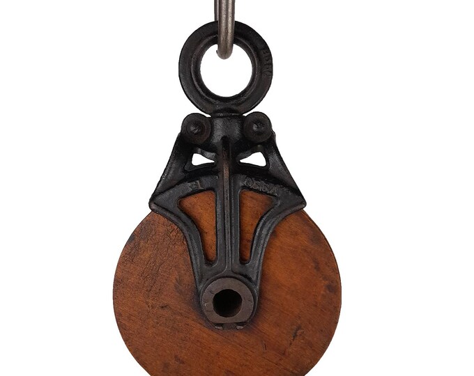 Vintage Iron Lattice Barn Pulley: Farmhouse Decor Plant Hanger - Etsy