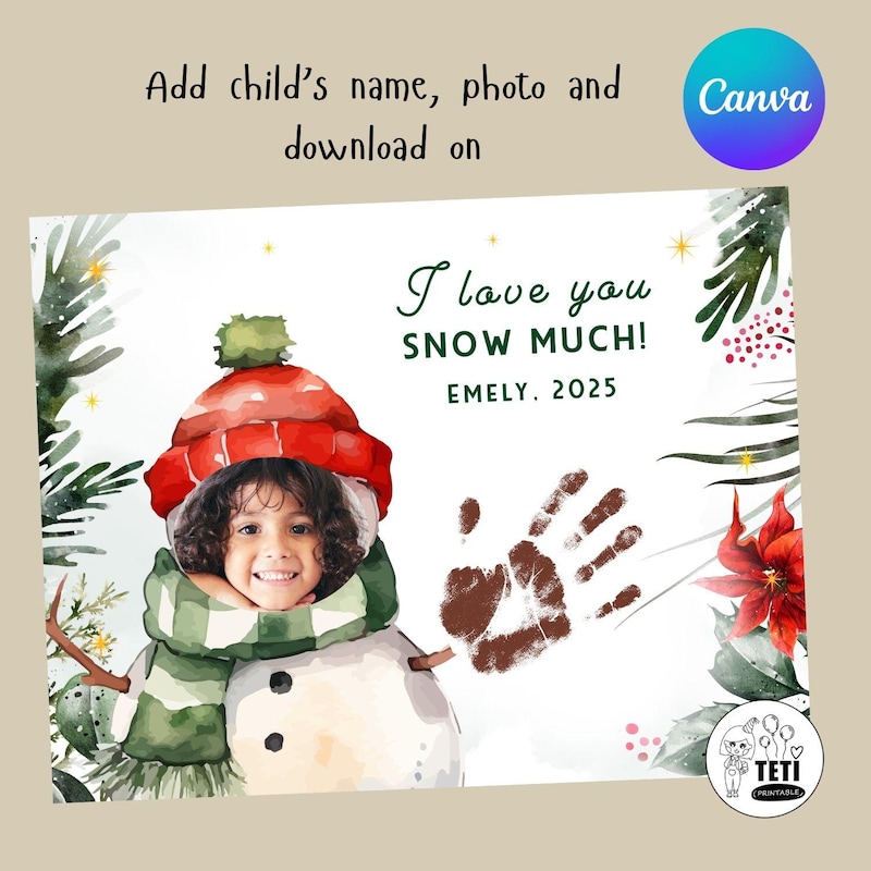 Snow in Love Label - Etsy UK