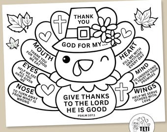 Thanksgiving Christian Preschool Craft, Turkey Prayer Craft ...