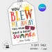 Editable You Blew Me Away Gift Tag, Printable End of School Year Tags ...