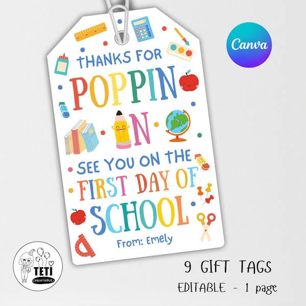 Thanks for Popping By - Etsy