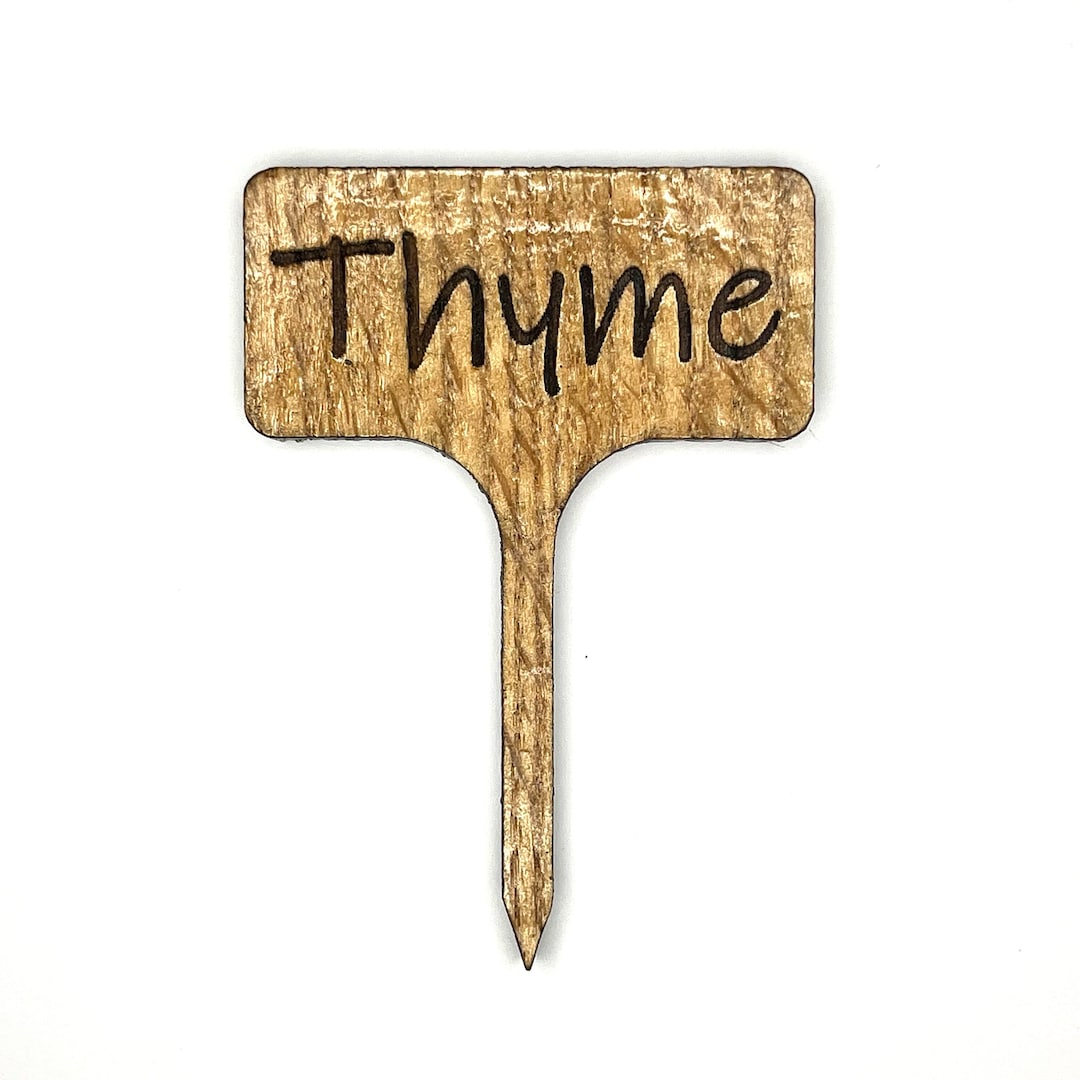 Thyme Herb Garden Signs - Closeout - Etsy