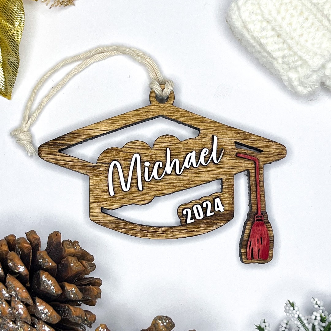 Custom Graduation Cutout Ornament - Etsy
