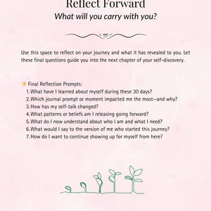 30-day Fillable Self-discovery Journal – Guided Digital Journal for ...