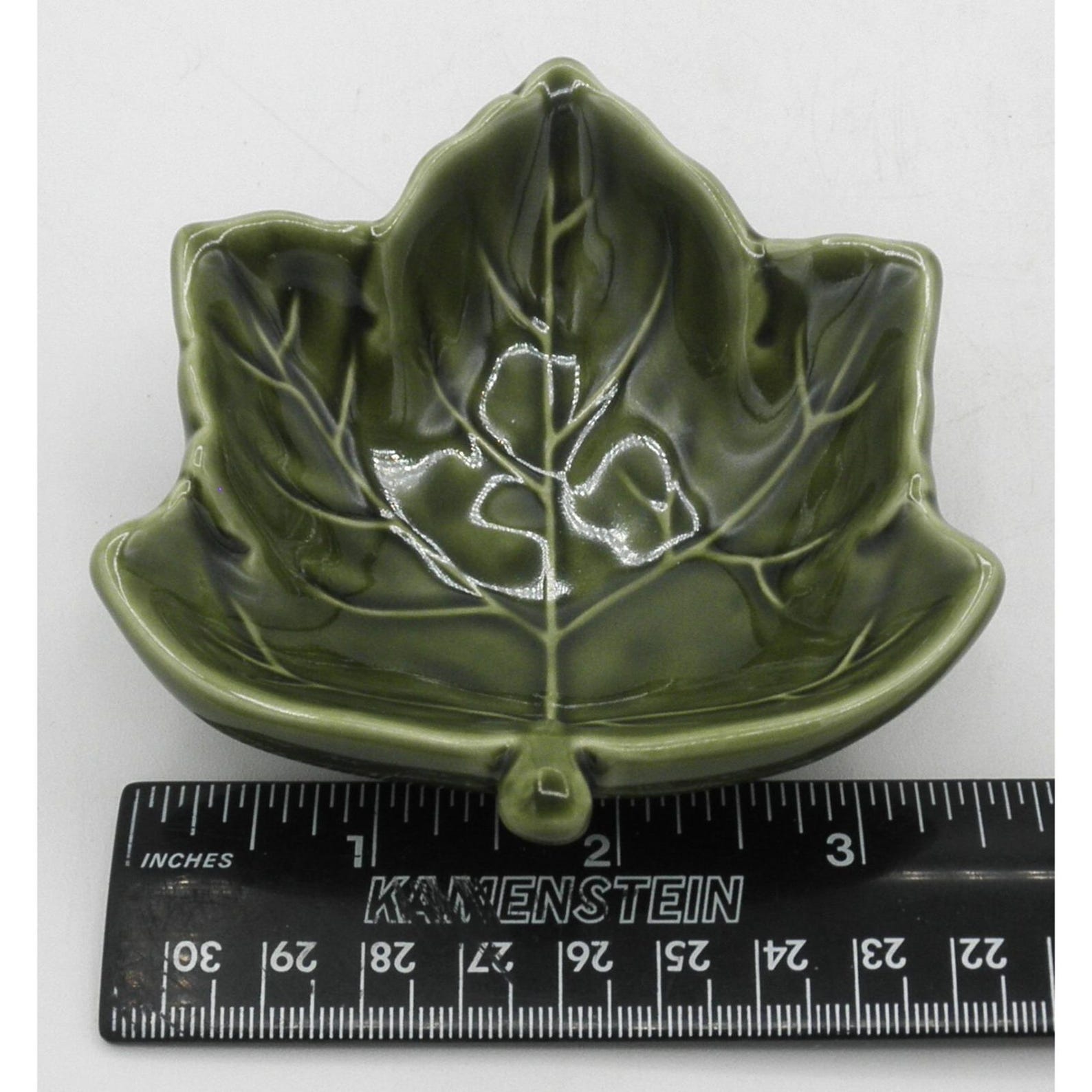 Pottery Barn Harvest Leaf Maple Leaf Dipping Bowls Set of 4 Green - Etsy