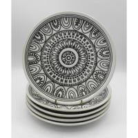 Hand Built Ceramic Mandala Plate - Etsy