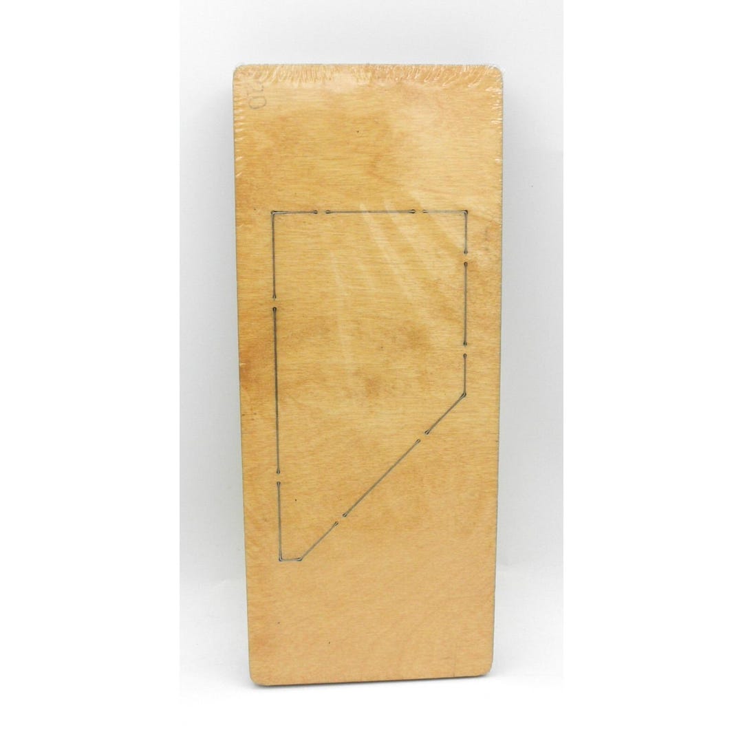 Accucut Chisel Shapes (1 of 2) 11.75" 4.75" X 1" One NEW SEALED WOODEN ...