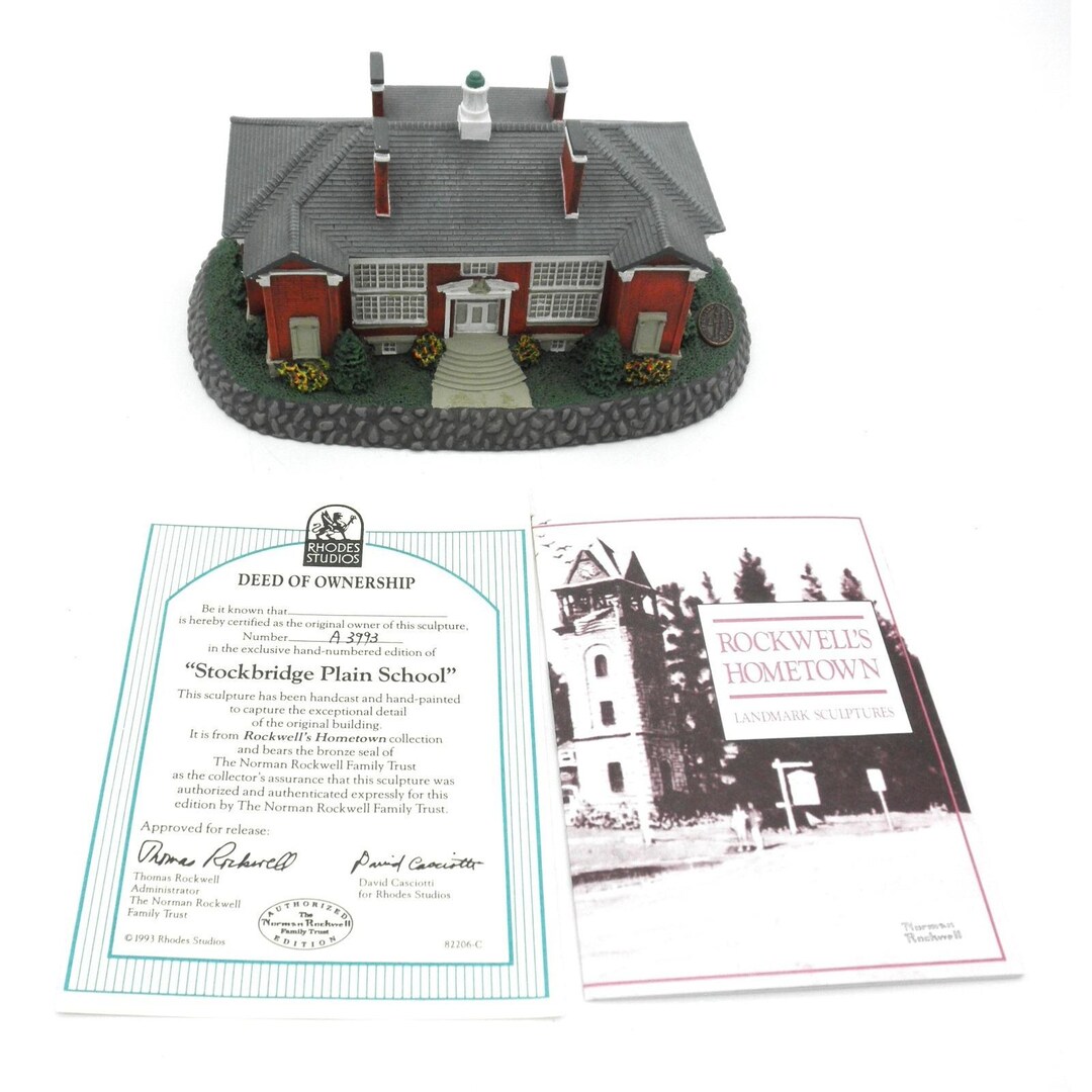 Norman Rockwell’s Home Town STOCKBRIDGE PLAIN SCHOOL 82206 Rhodes ...