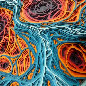 Balance - Digital Files to Create a 12 Layered Art Piece, 300mm X 300mm ...