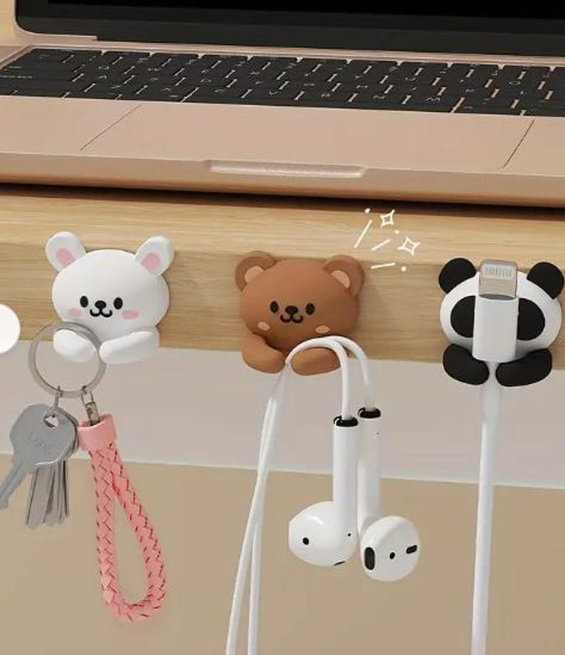 Adorable Cartoon Cable Organizer - Etsy