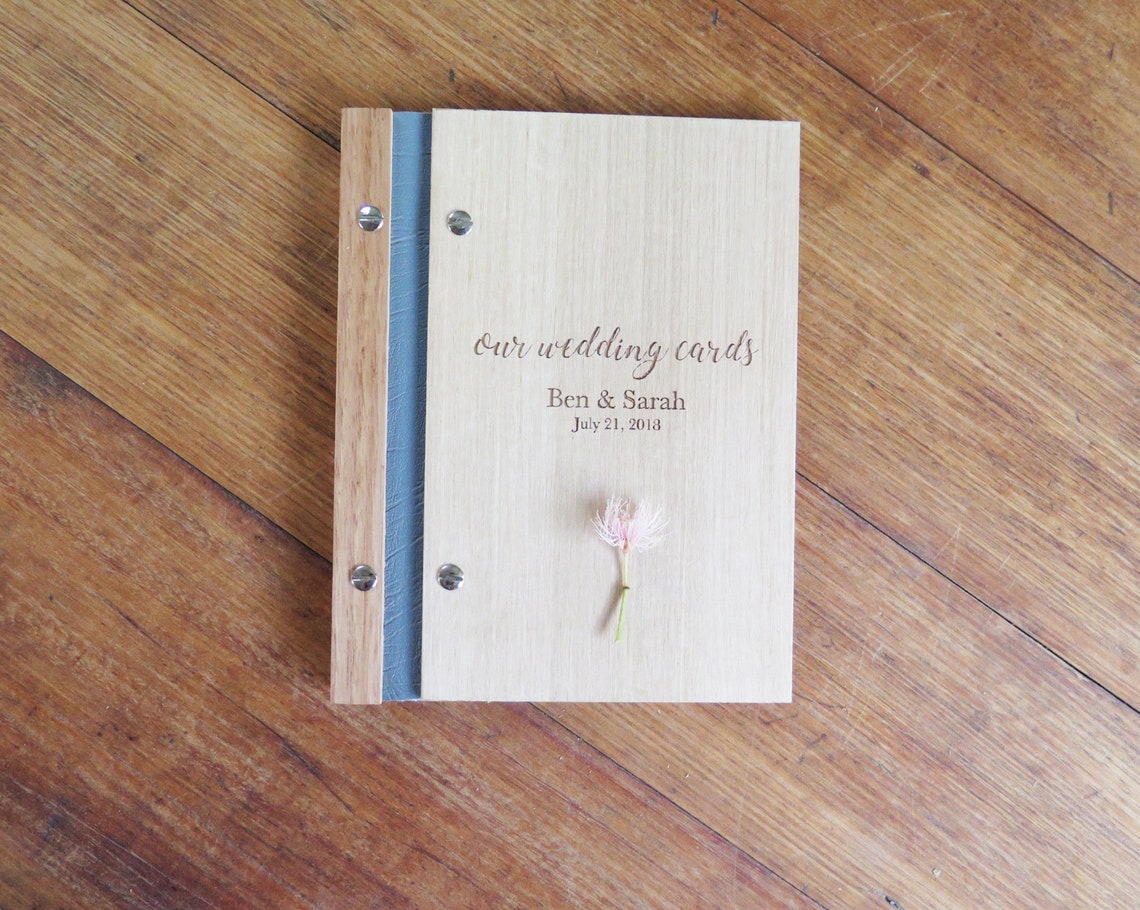 Wedding Card Folder Wedding Memories Scrapbook Wedding | Etsy