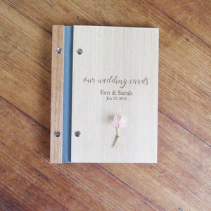 Wedding Card Folder, Wedding Memories Scrapbook, Wedding Keepsake. - Etsy
