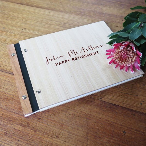 Retirement Book - Etsy