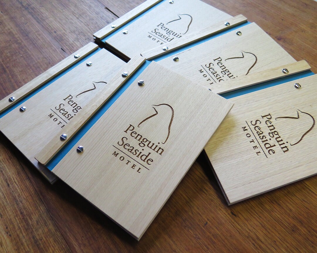 Hotel Compendium, Motel Folder, Airbnb Compendium, Menu Folder, Custom ...