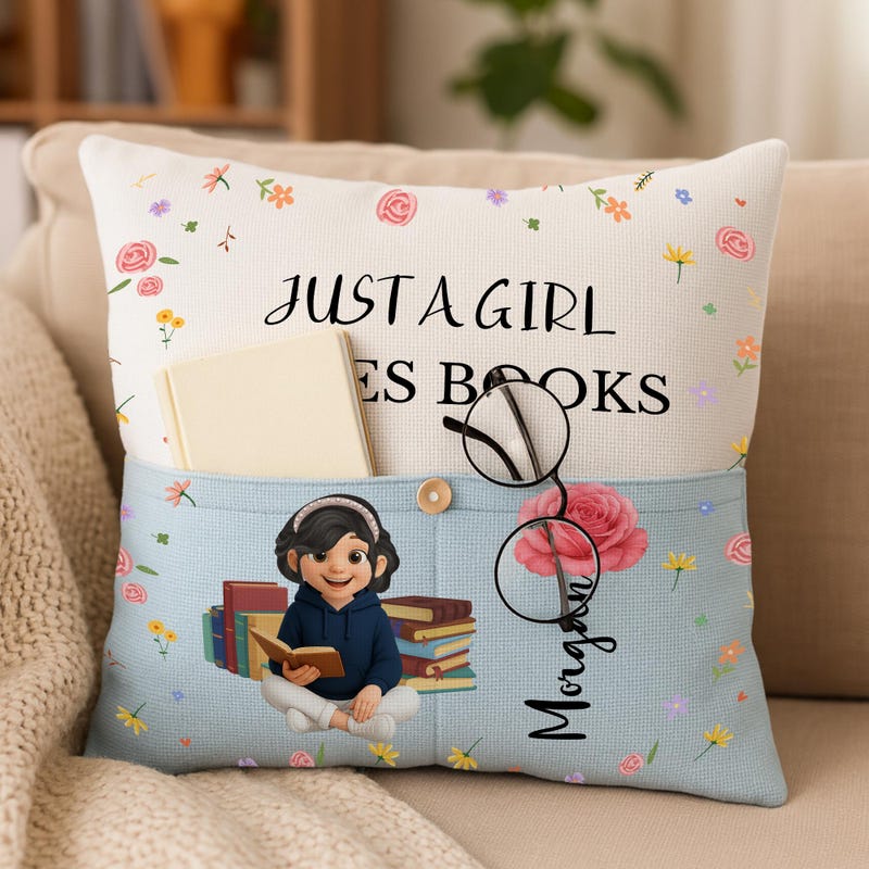 Handmade Book Cushion - Etsy UK