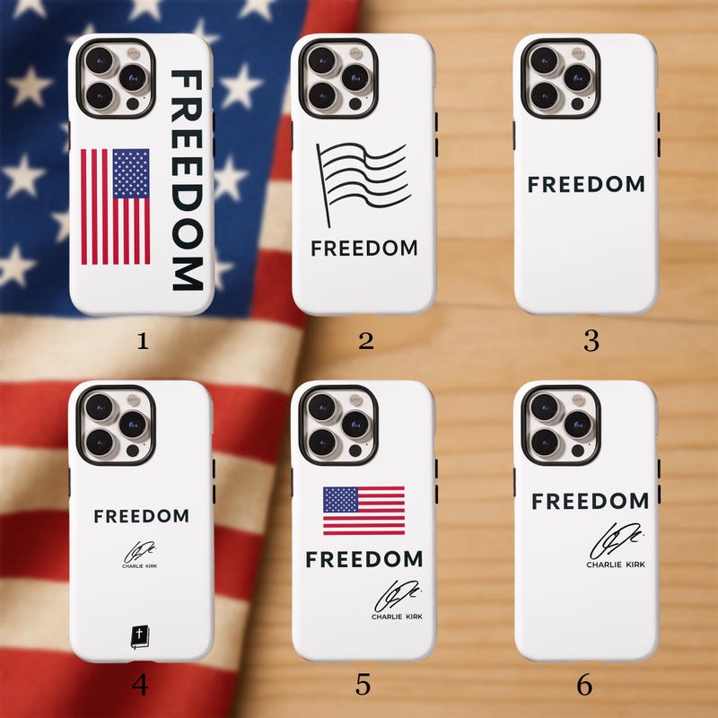 Charlie Kirk Phone Case - Etsy