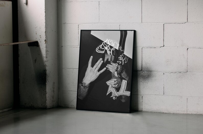 Central Cee Poster, Live Yours Music Poster, Music, Rap, Wall Art, Wall ...