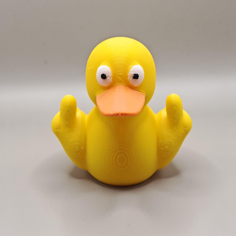 Middle Finger Duck - Etsy