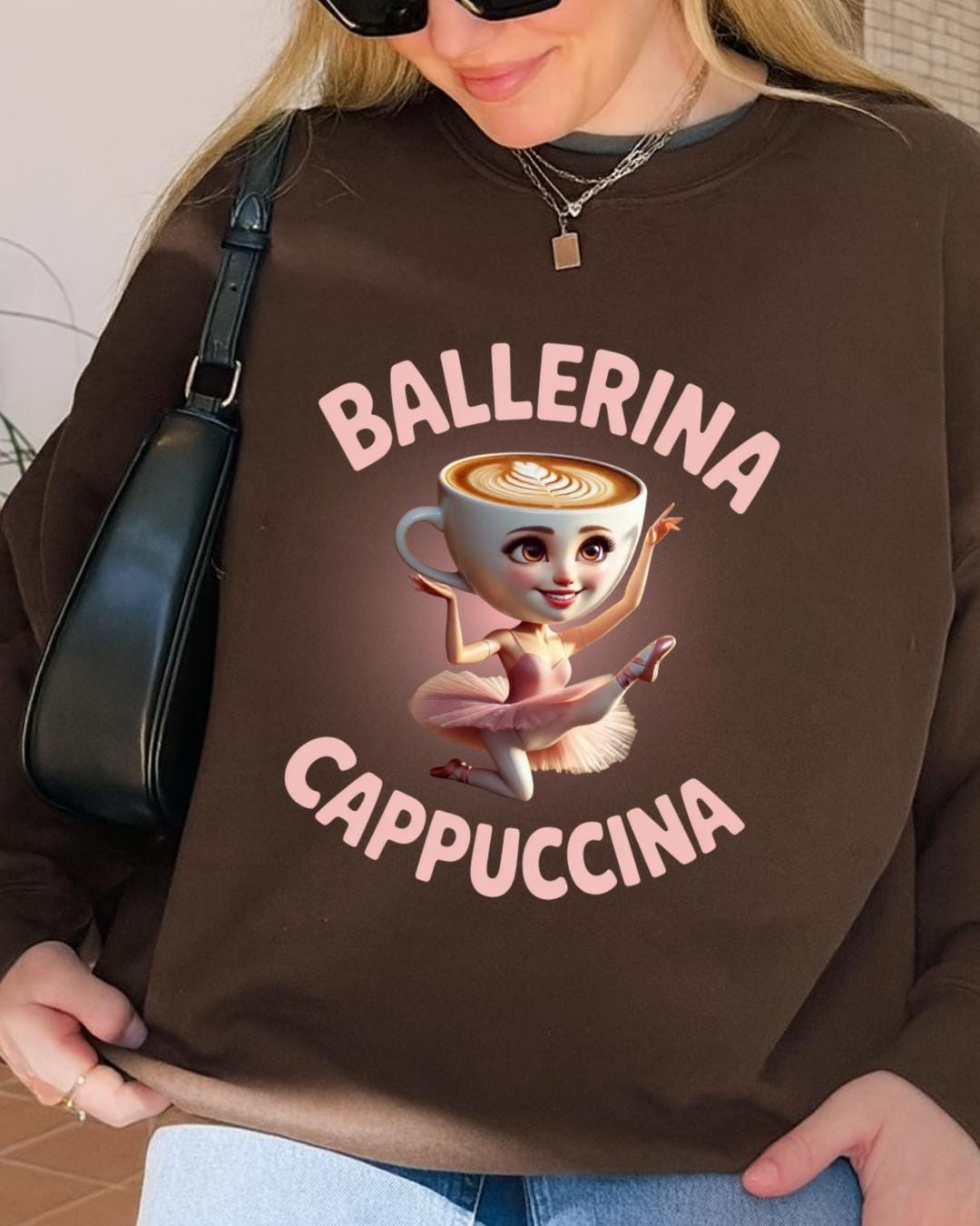 Ballerina Cappuccina Meme PNG | Bootleg Italian Brainrot Digital Art ...