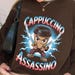 Cappuccino Assassino Meme PNG | Bootleg Italian Coffee Brainrot Design ...