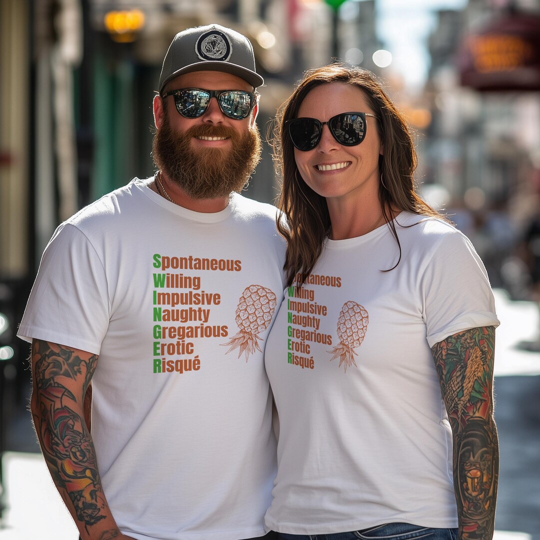 Swinger, Upside Down Pineapple, Swingers Top, Swinging Lifestyle, Cute Gift for Her, MFM ...