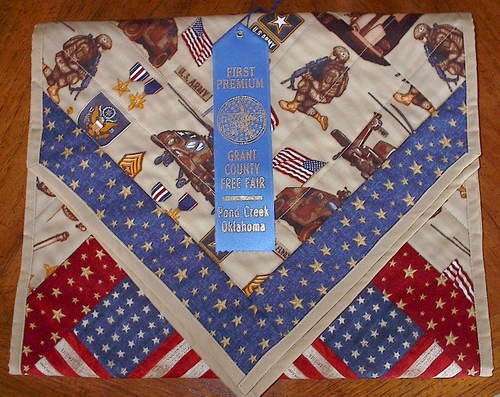 US Army Table Runner, Handmade USA Military Patriotic American Guard ...