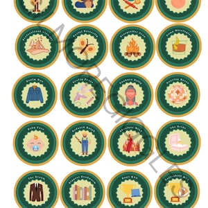 Camp Bachelorette/bachelor Badges - Etsy