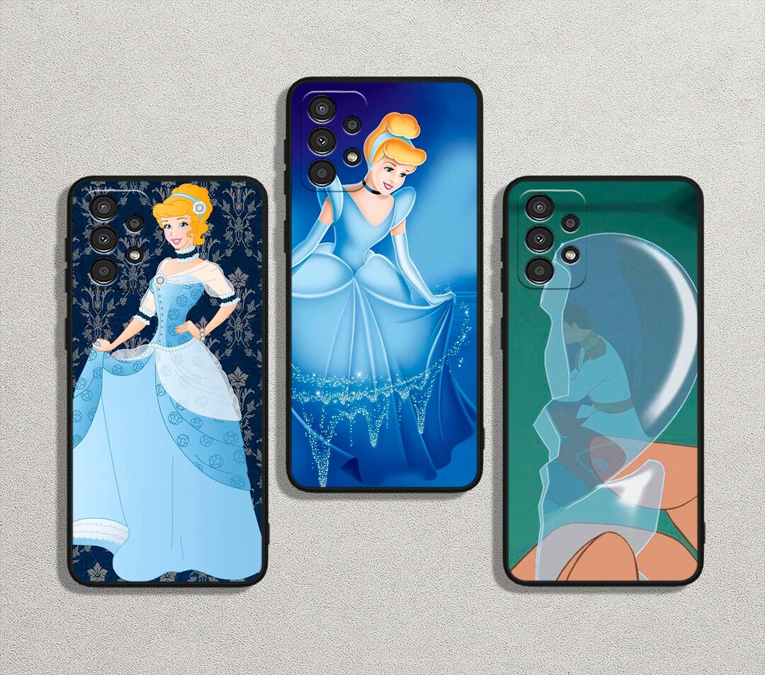 Sweet Princess Cinderella Art Slim Flexible Soft Cover Case for iPhone ...