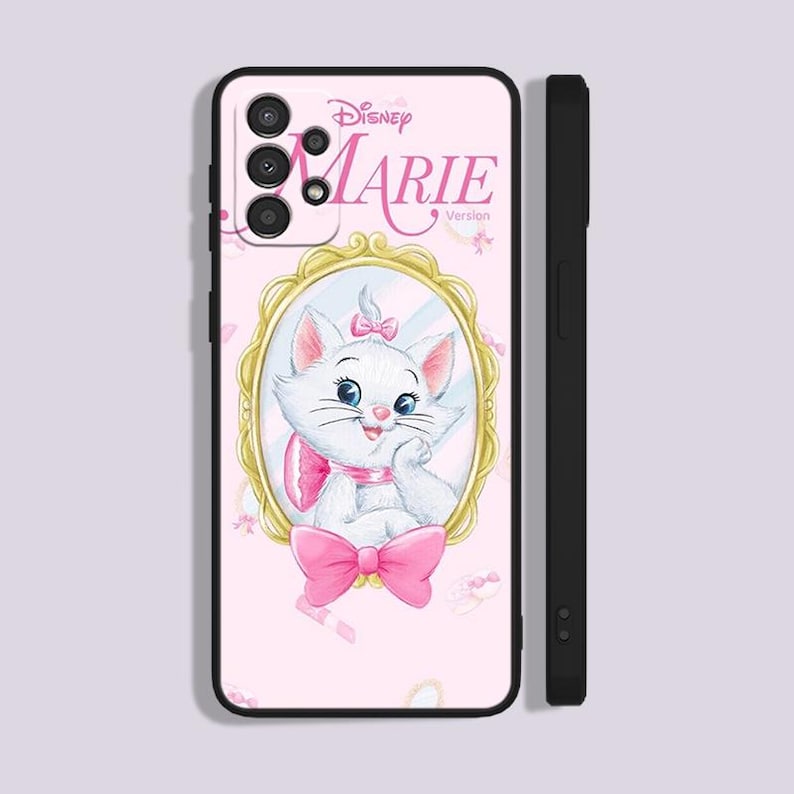 Kitten Marie Cat Cute Art Slim Flexible Soft Cover Case for iPhone 16 ...