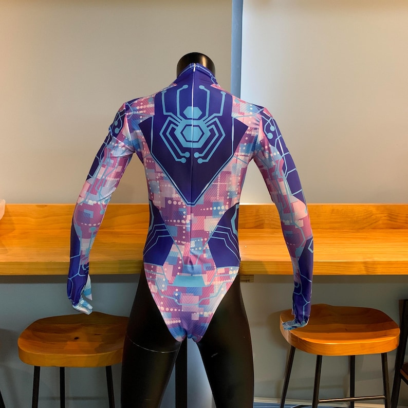 Spider-byte Cosplay Swimsuit Spider-man: Across the Spider-verse ...