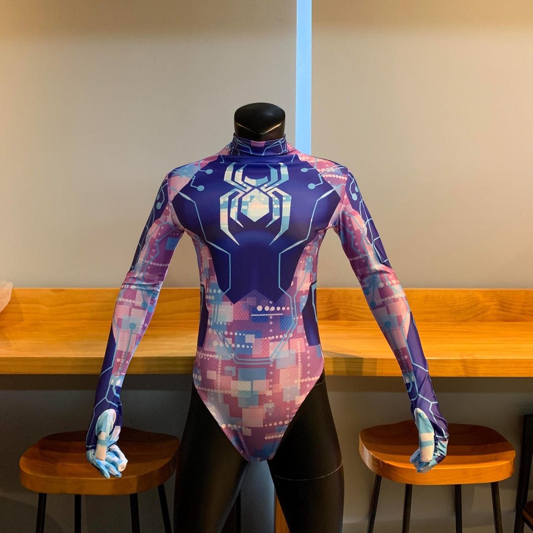 Spider-byte Cosplay Swimsuit Spider-man: Across the Spider-verse ...