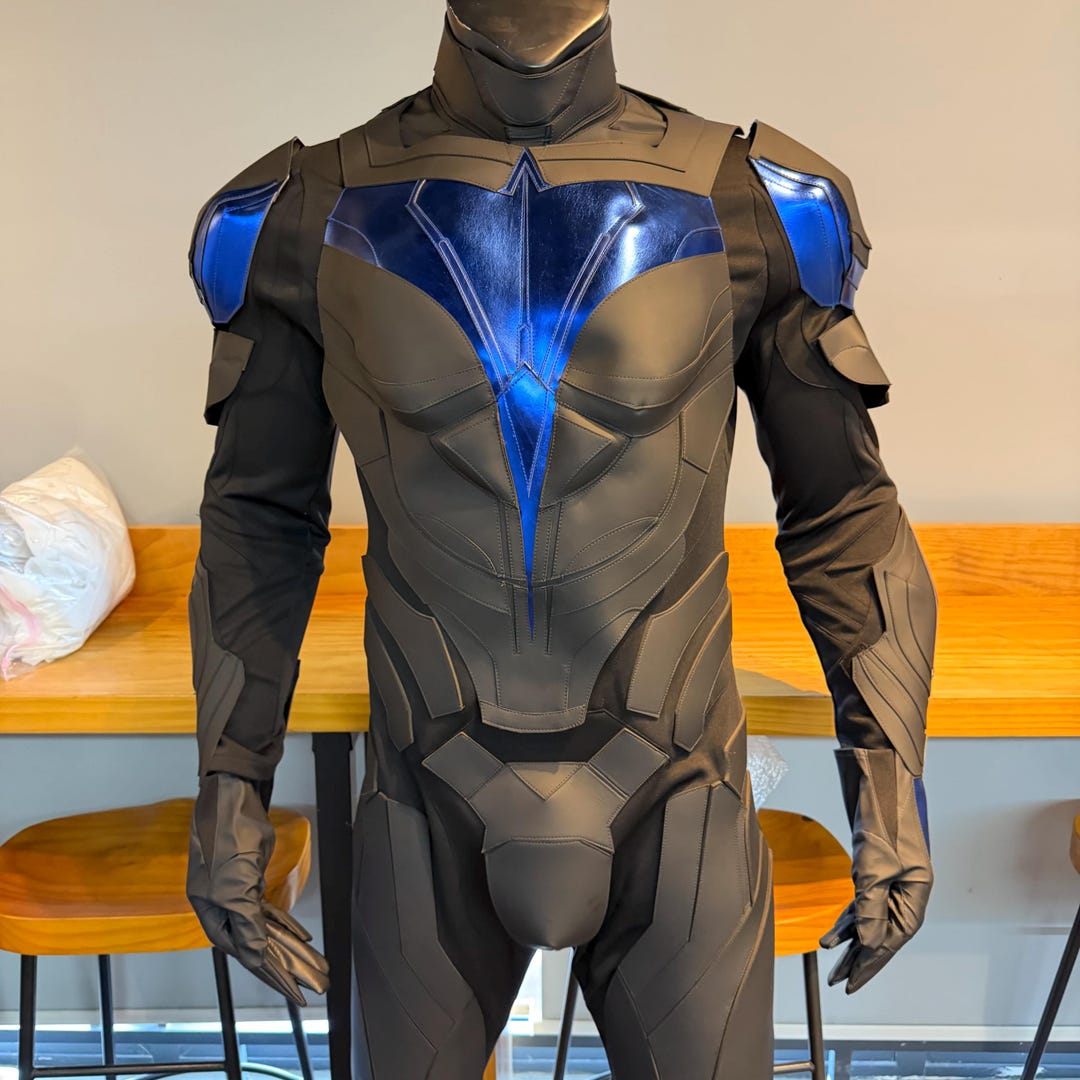 Nightwing Costume Cosplay Suit Titans Cosplay Outfit Upgrade Version - Etsy