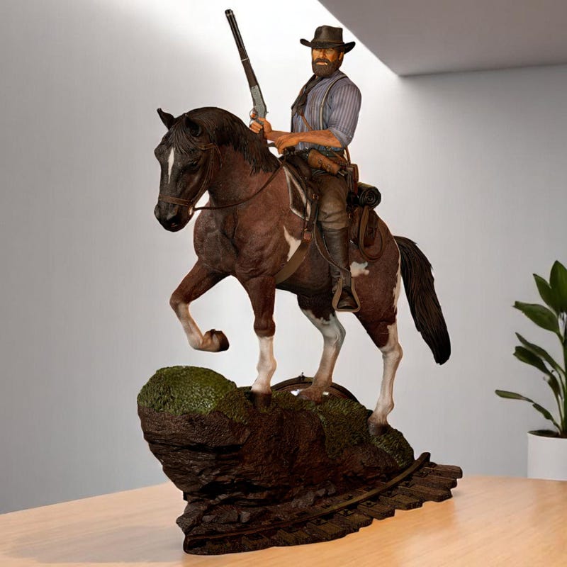 Arthur Morgan Figure - Etsy