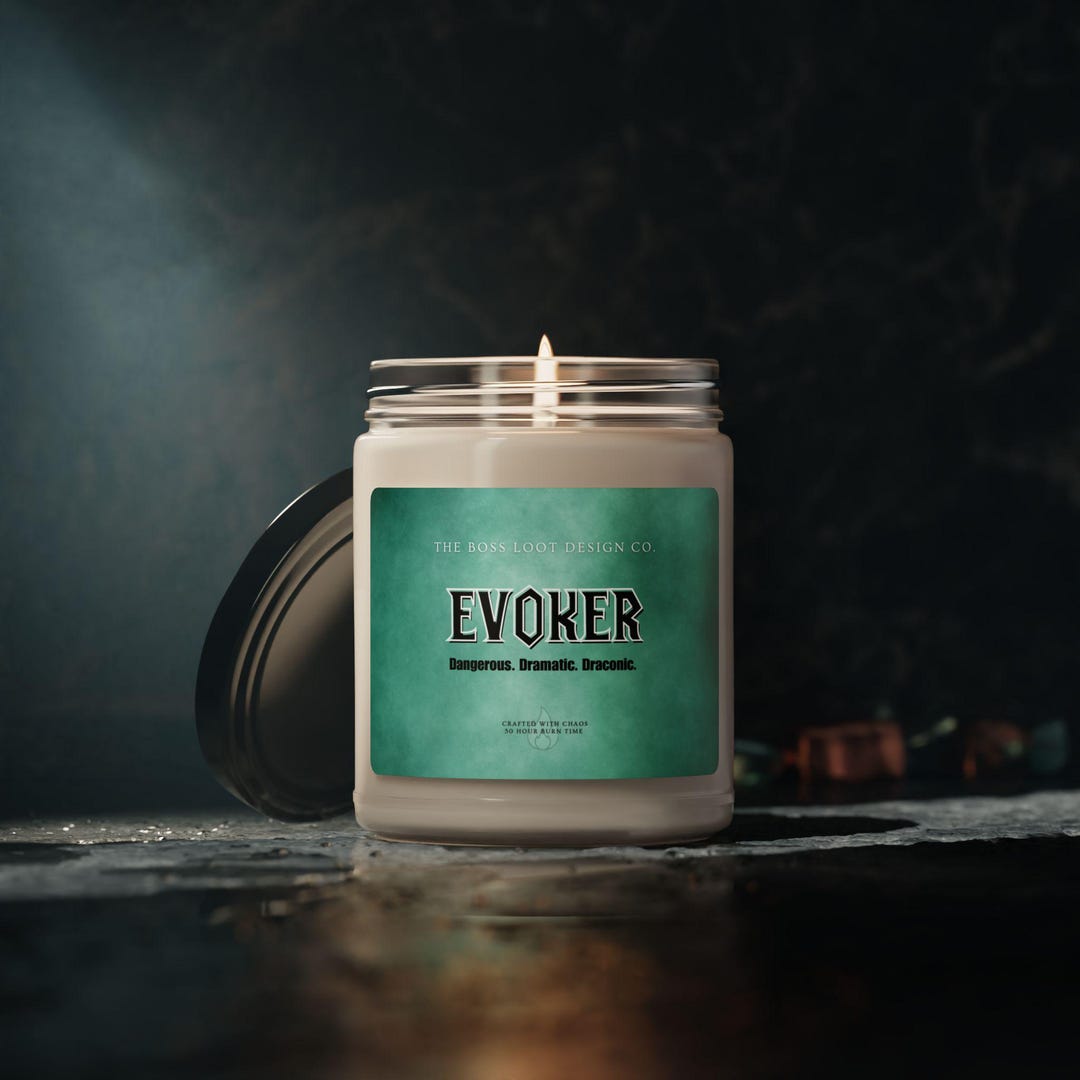 Evoker Candle | World of Warcraft Inspired Soy Candle | Draconic Wow ...