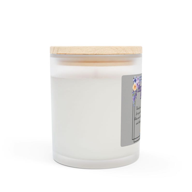 Archangel Azrael Prayer Candle, Cinnamon Chai, Wood Wick, 11oz - Etsy