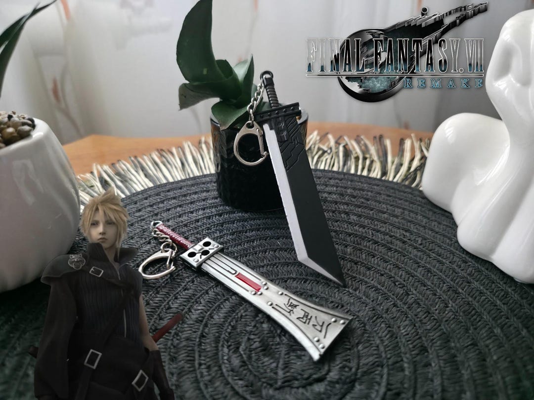 Game Inspired Final Fantasy VII Remake Cloud Strife Buster Sword ...