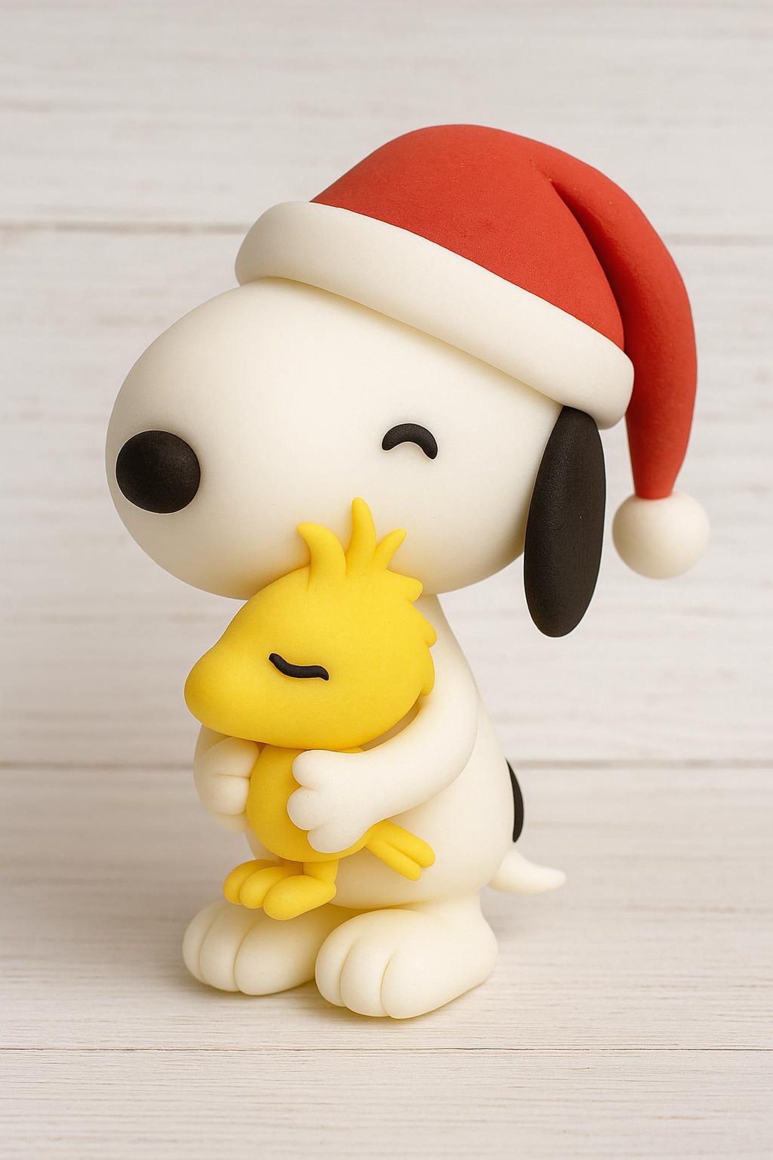 Christmas Snoopy Inspired Sugar Cake Topper - Etsy