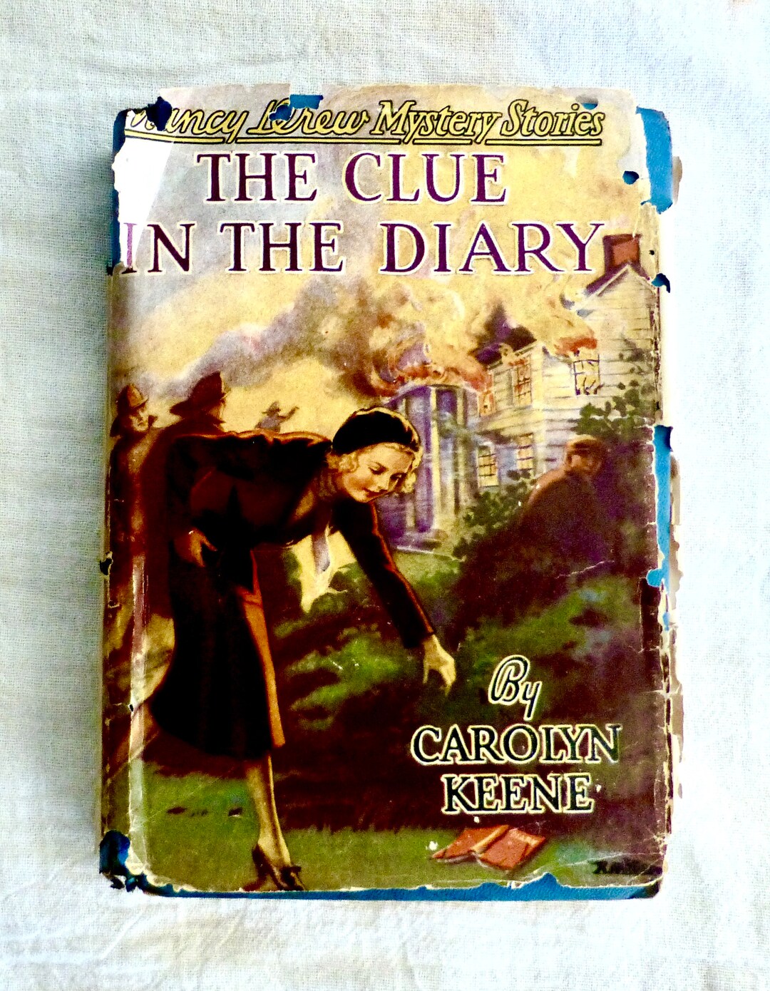 1940 1st Edition, NANCY DREW, the Clue in the Diary, by Carolyn Keene ...