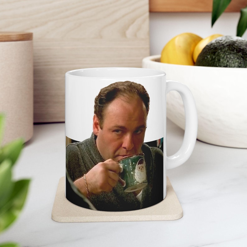 The Sopranos Tony Soprano Cup, James Gandolfini, Tony Sopranos Mug, the ...