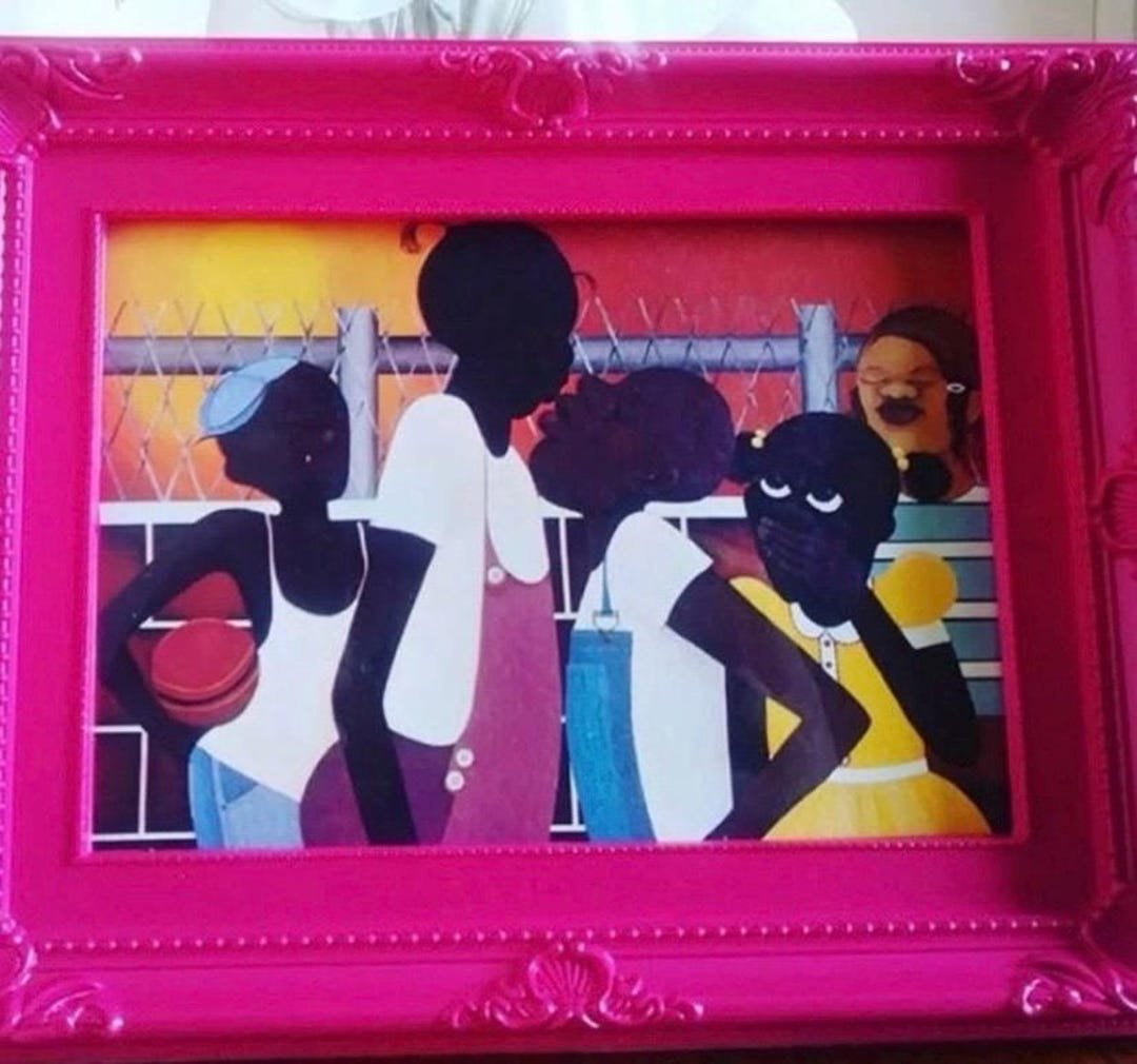 Double Dare- 4x6 Lithographic Mini Print With and Without Frame by ...