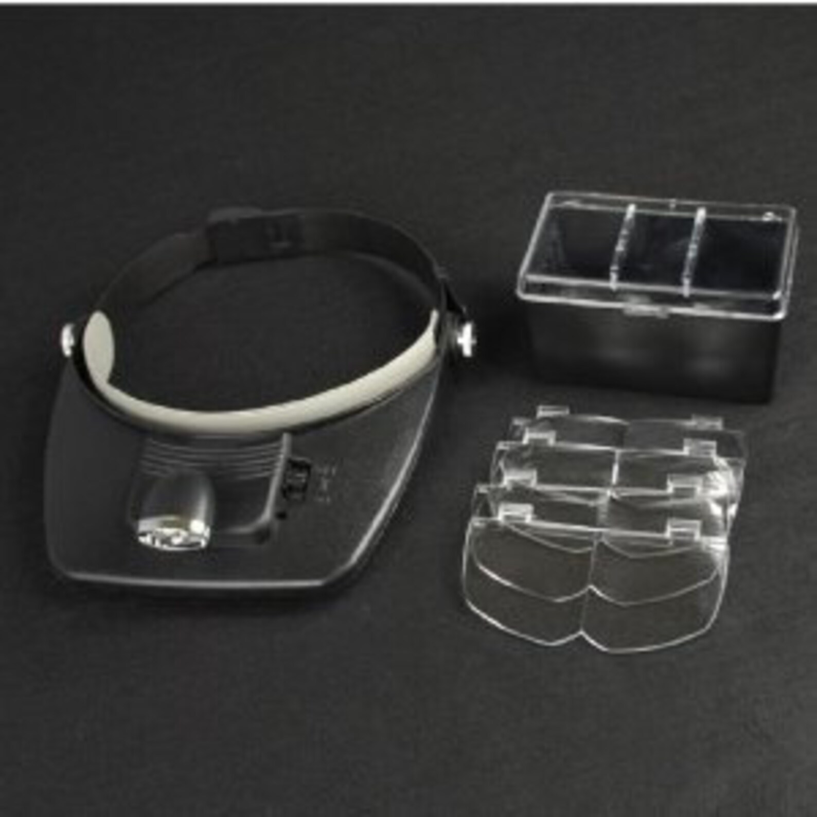 Headband Magnifier With Four HD Lenses and 10x Booster Light - Etsy