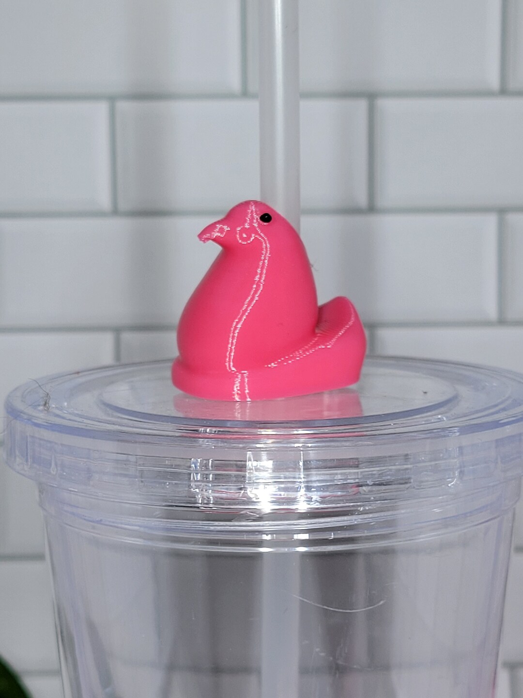3D Peep Straw Topper - Etsy