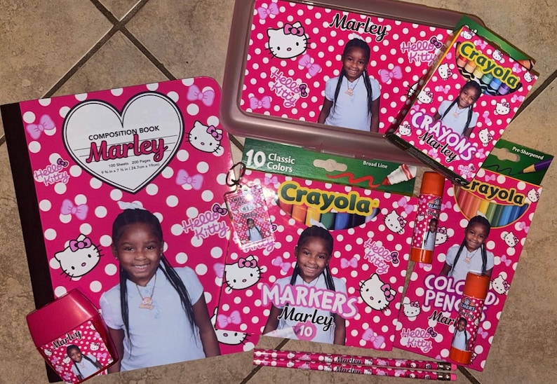 Custom Back to School Supply Bundle - Etsy