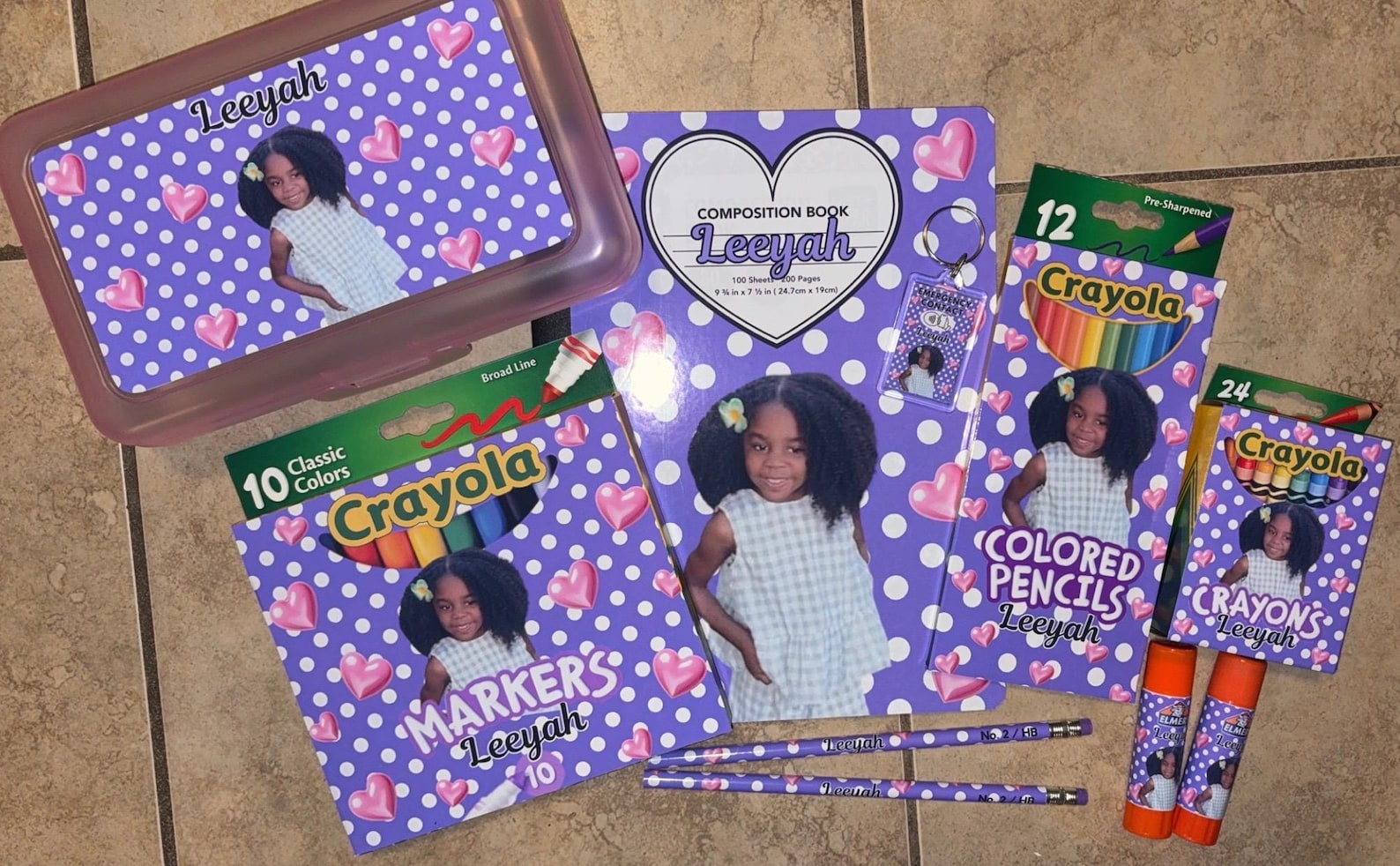 Custom Back to School Supply Bundle - Etsy